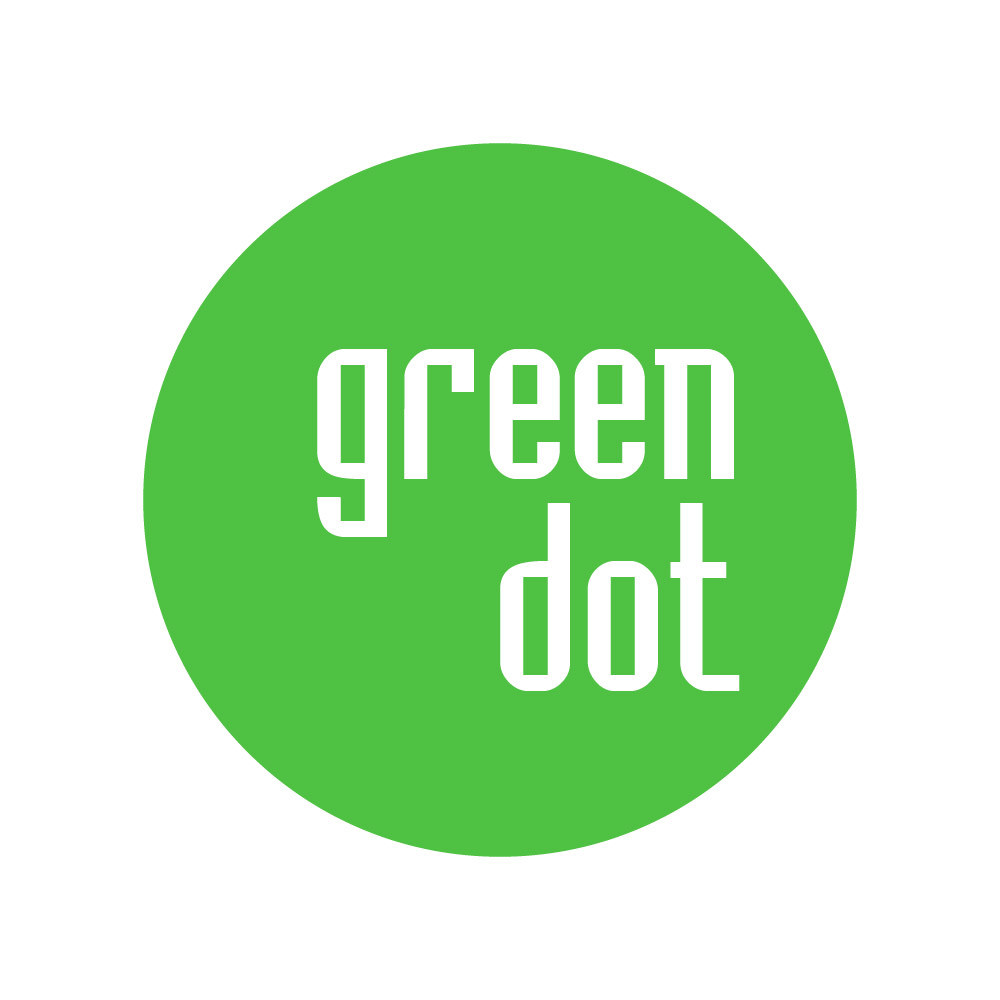 Free High-Quality Green Dot Bank Logo for Creative Design
