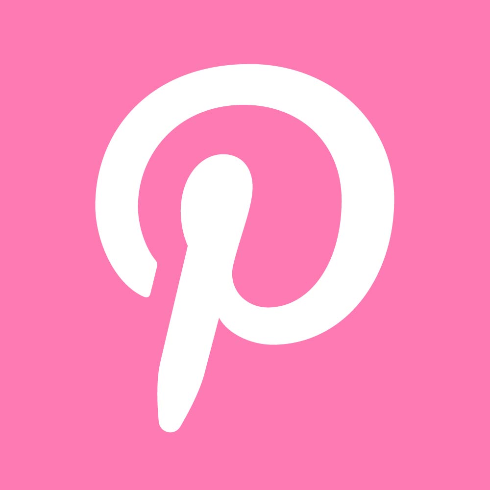 Free High Quality Pink Pinterest Logo For Creative Design