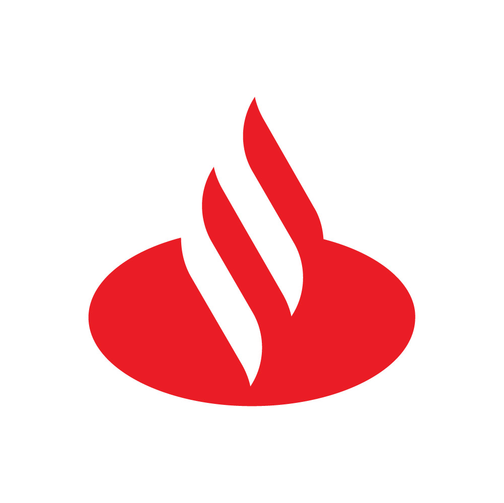 Free High-Quality Santander Bank Logo Transparent for Creative Design