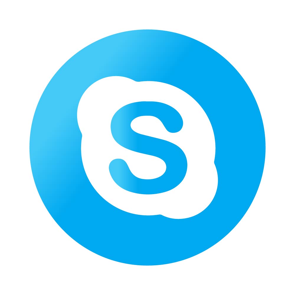 Free High-Quality Skype Logo Png Gradient Color for Creative Design