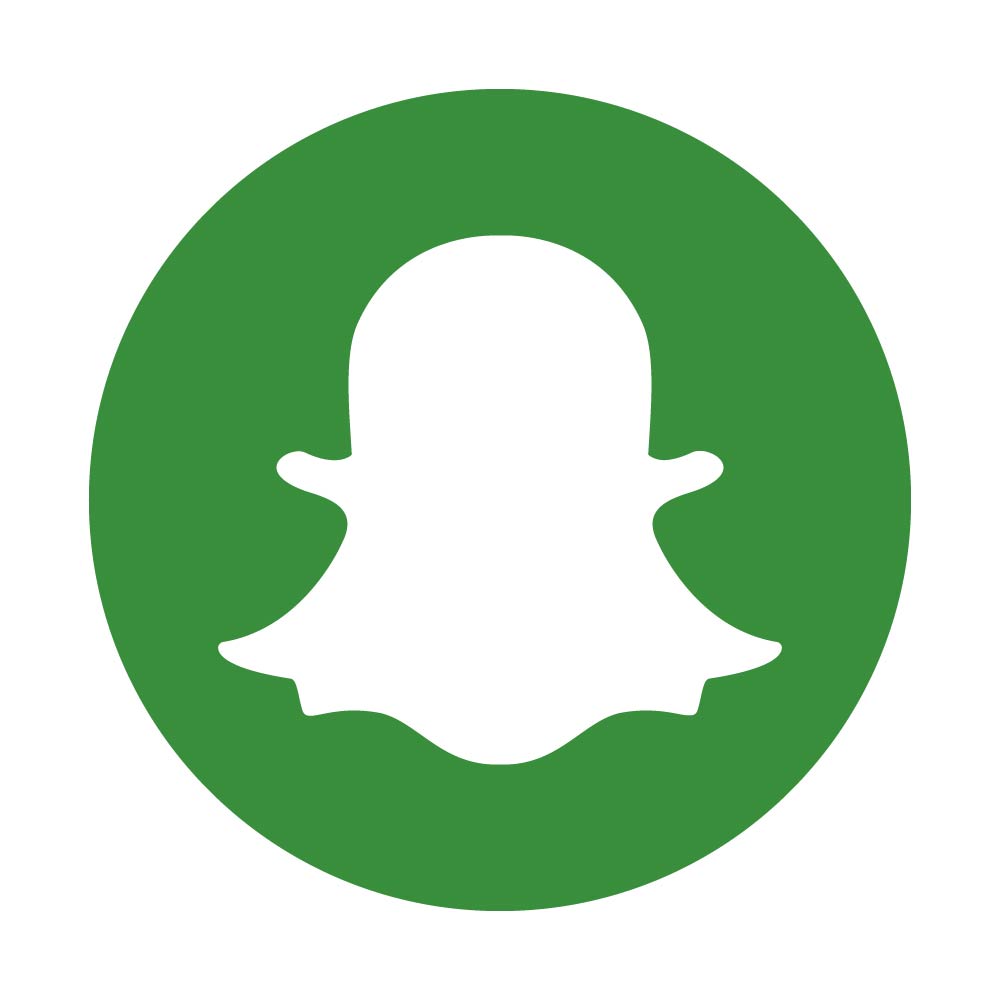 Free High-Quality Green Snapchat Logo for Creative Design