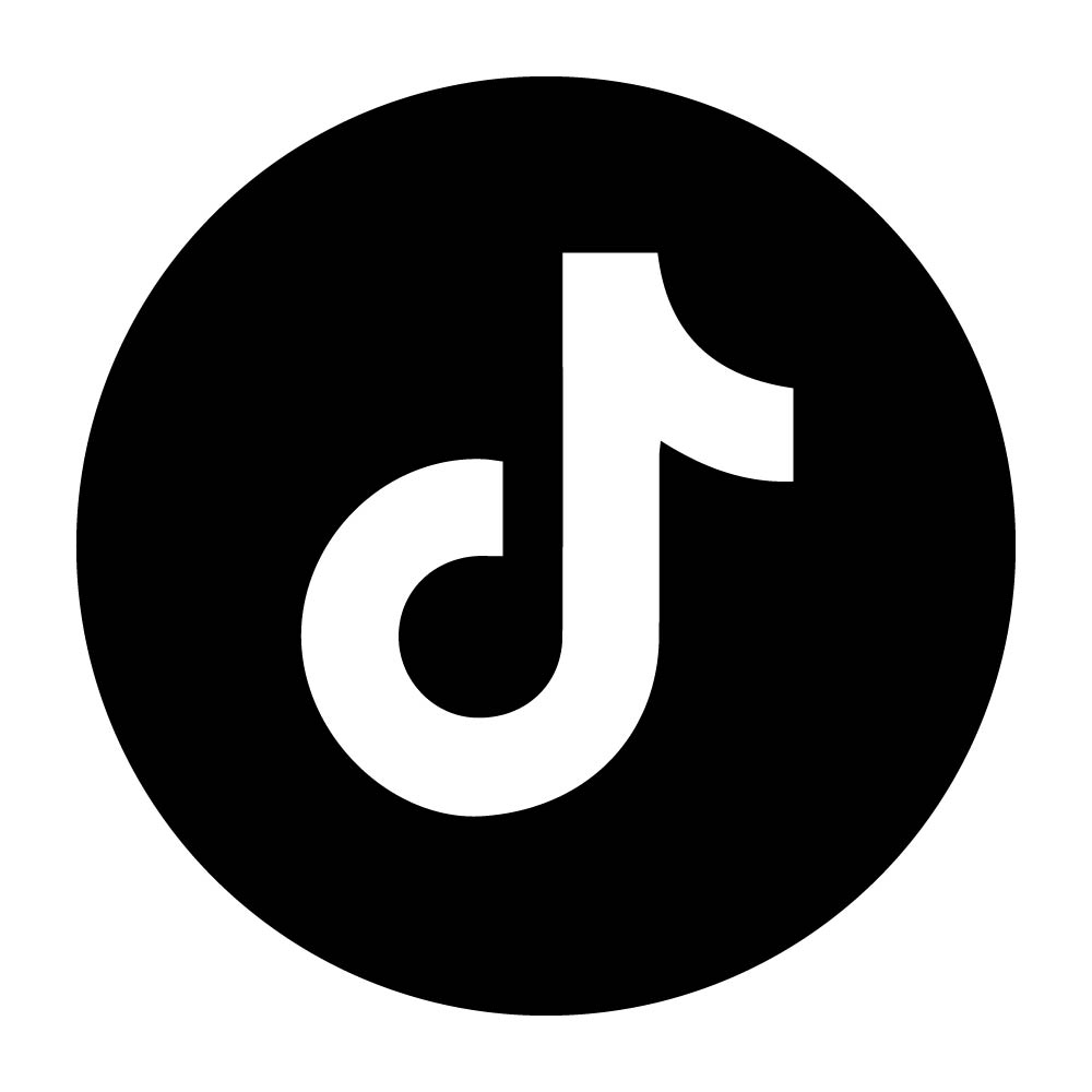 Free High-Quality Black Tiktok Logo Circle for Creative Design