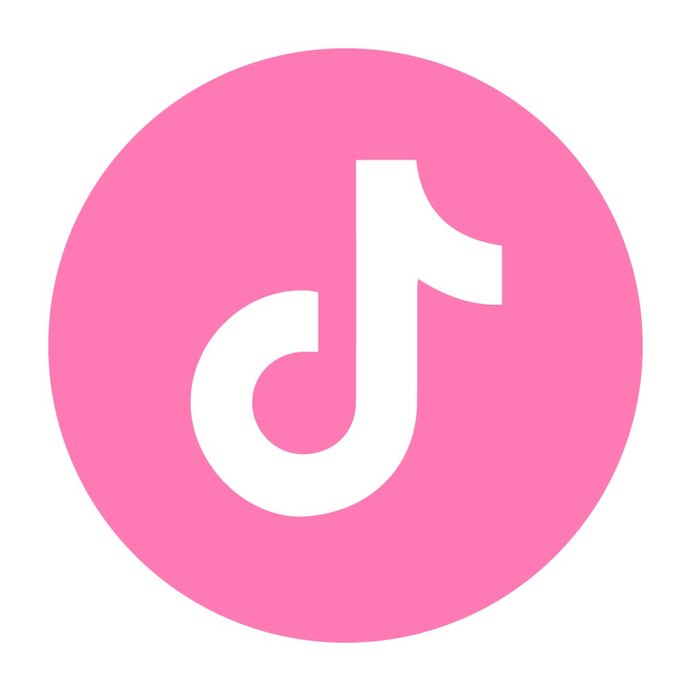 Free High-Quality Pink Tiktok Logo Circle for Creative Design