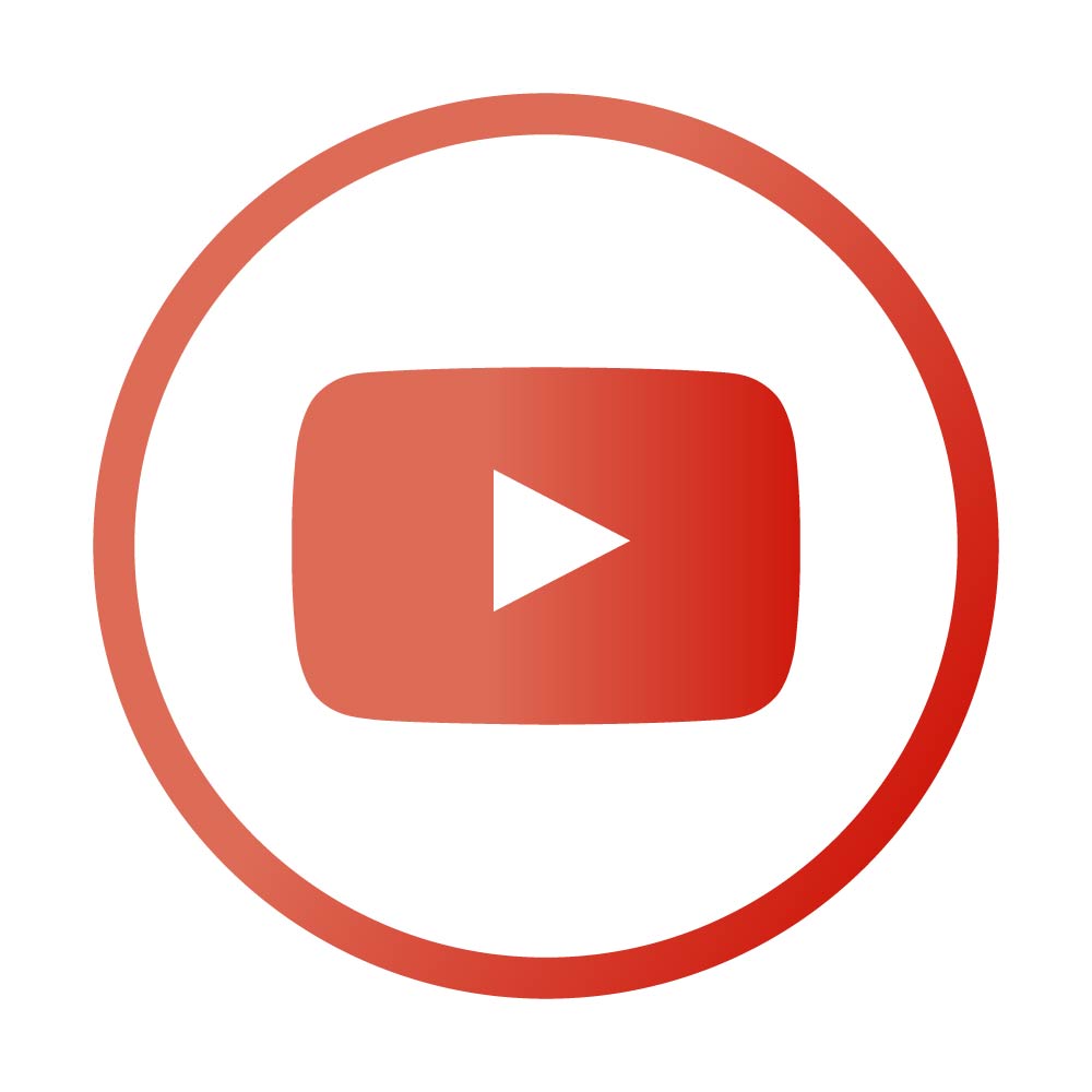 Free High-Quality Youtube Gradient Logo Outline for Creative Design